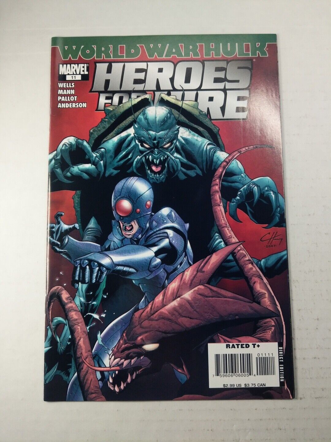 Heroes for Hire #11 NM- World War Hulk Marvel Comics C30D | Comic Books ...