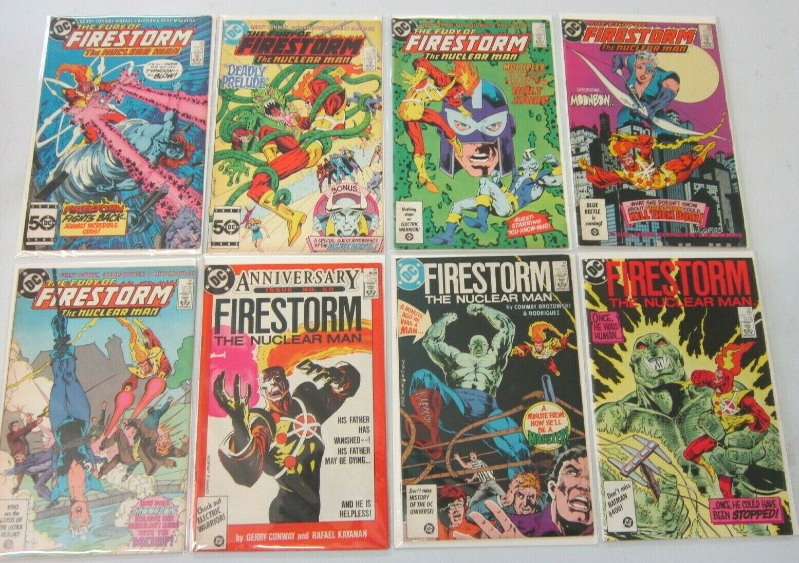 Firestorm comic lot 2nd series from:#1-97 80 difference 6.0 FN (1982-90 ...
