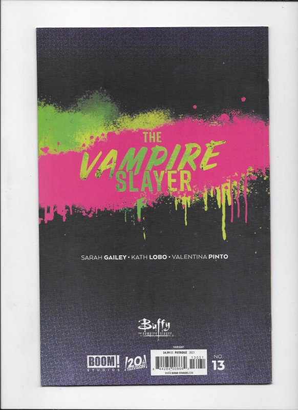 Vampire Slayer #13 Boom! Studios 2023 Skylar Patridge Virgin Variant | Comic Books - Modern Age ...