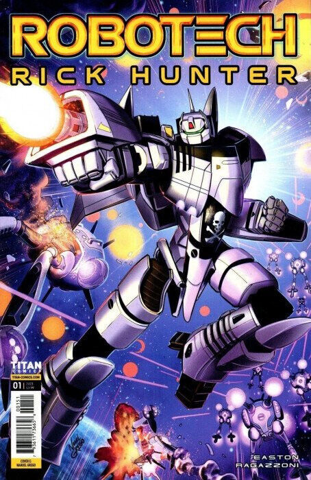 Robotech Rick Hunter #1 Nahuel Grego Variant Titan Comics 2023 | Comic Books - Modern Age, Titan ...