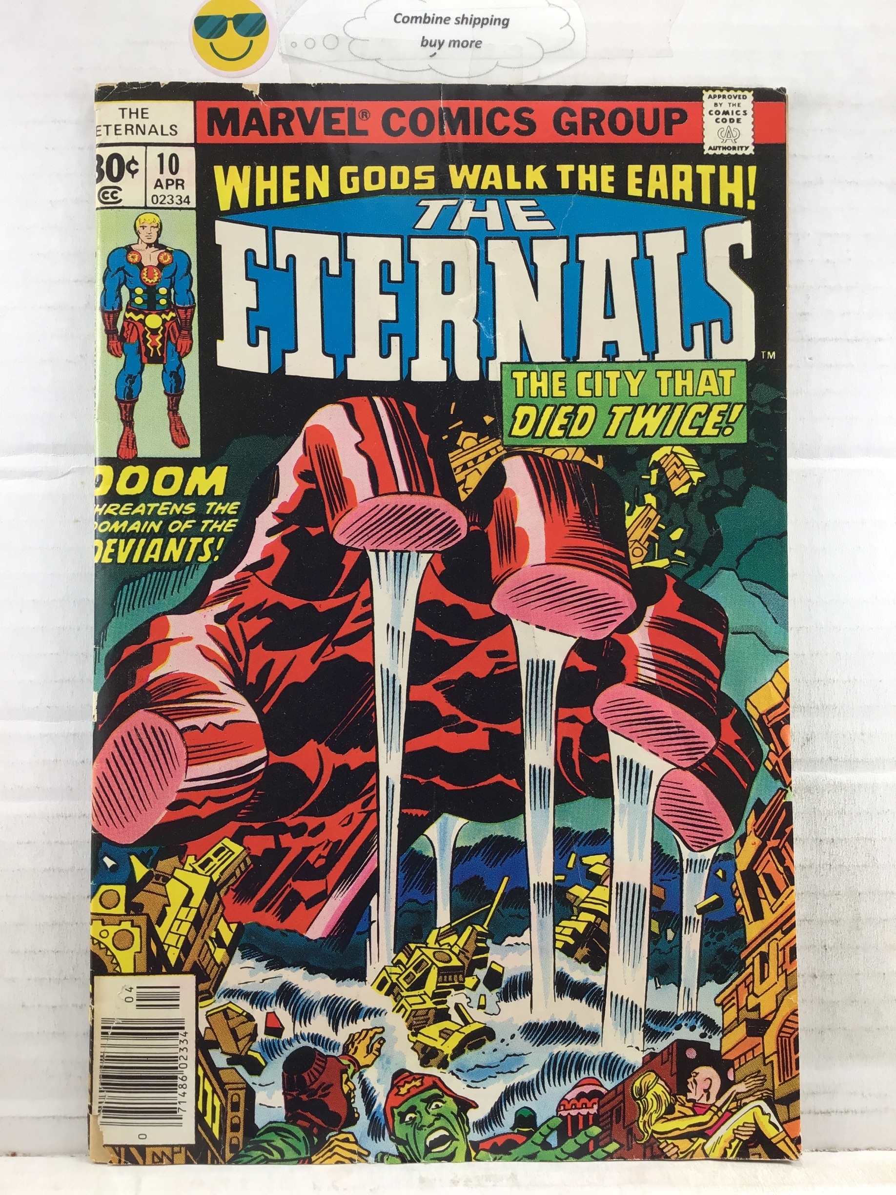The Eternals #10 (1977) | Comic Books - Bronze Age, Marvel, Eternals ...