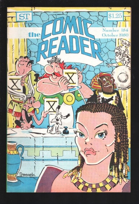 Comic Reader #184 1980 info about new comics, artists, fanzines etc ...