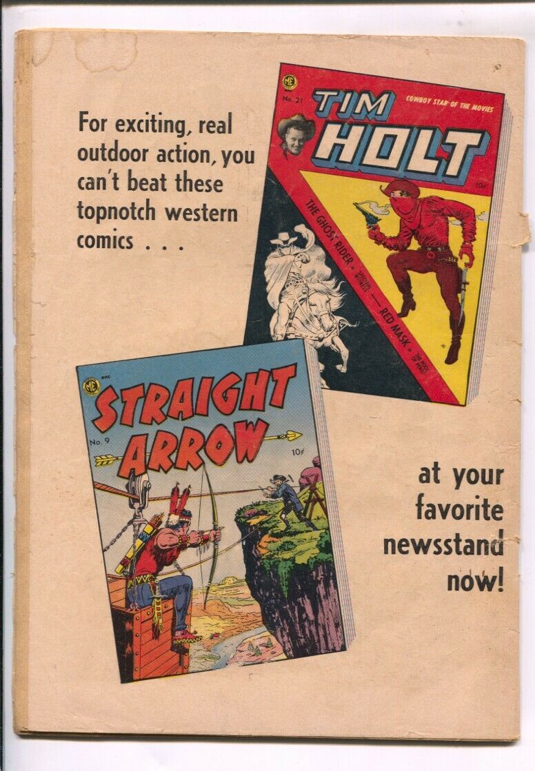 Tick Tock Tales #28 1951-ME-snowball gag cover-wacky humor-G | Comic ...