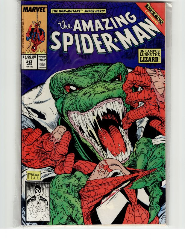 The Amazing Spider-Man #313 (1989) Spider-Man | Comic Books - Copper ...