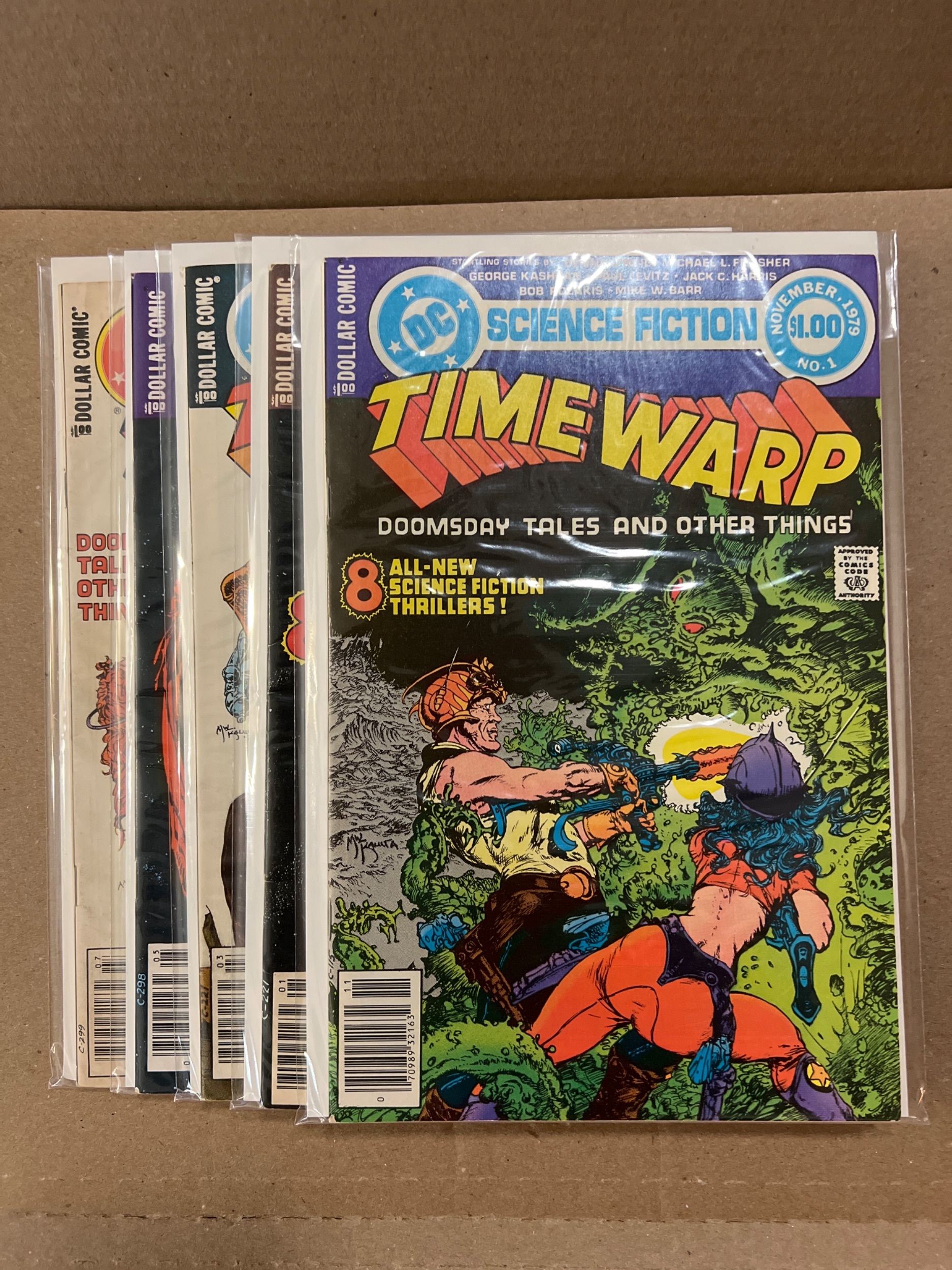 Time Warp #1-5 (1979) COMPLETE SET | Comic Books - Bronze Age, DC ...