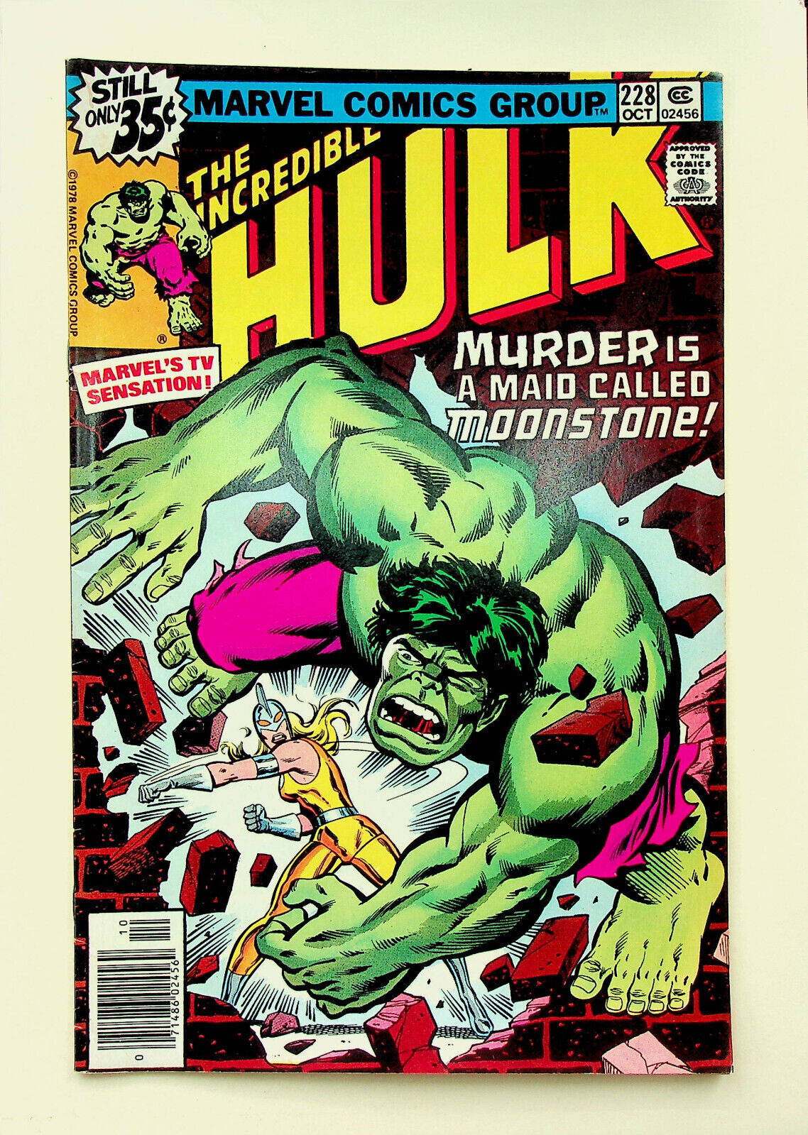 Incredible Hulk #228 (Oct 1978, Marvel) - Fine/Very Fine | Comic Books ...