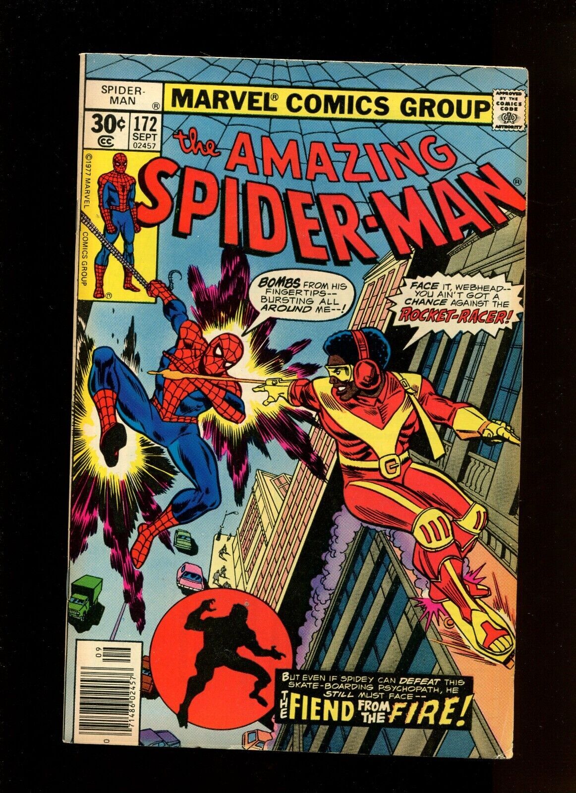 Amazing Spiderman #172 - Fiend From The Fire! (6.0) 1977 | Comic Books ...