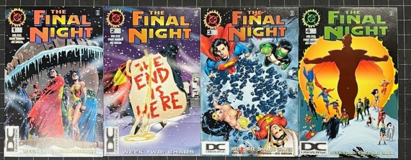 The Final Night (1996) #'s 1 2 3 4 Complete VF+ (8.5) Lot Karl Kesel ...