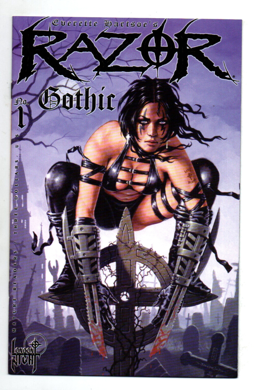 Razor Gothic #1 2 3 & 4 Complete Set - Horror - London - 1998 - NM | Comic Books - Modern Age ...