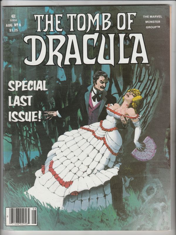 Tomb of Dracula Magazine #6 (Aug-80) NM/MT Super-High-Grade Dracula ...