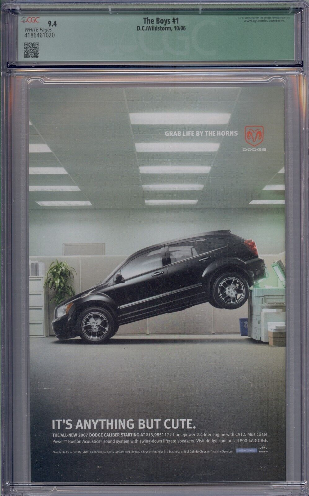 The Boys #1 CGC 9.4 1st Butcher Terror Hughie A-Train Signed | Comic ...