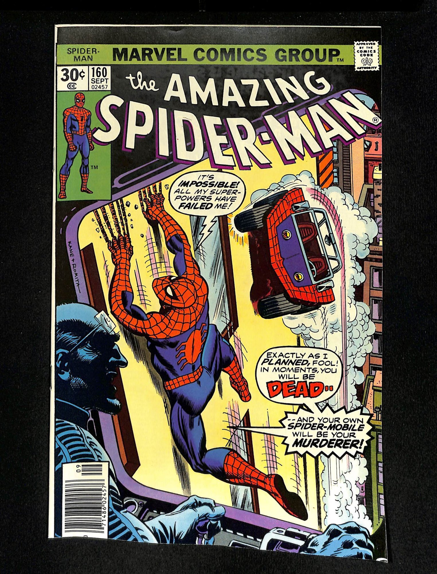 Amazing Spider-Man #160 1st Appearance Spider Mobile! | Full Runs ...