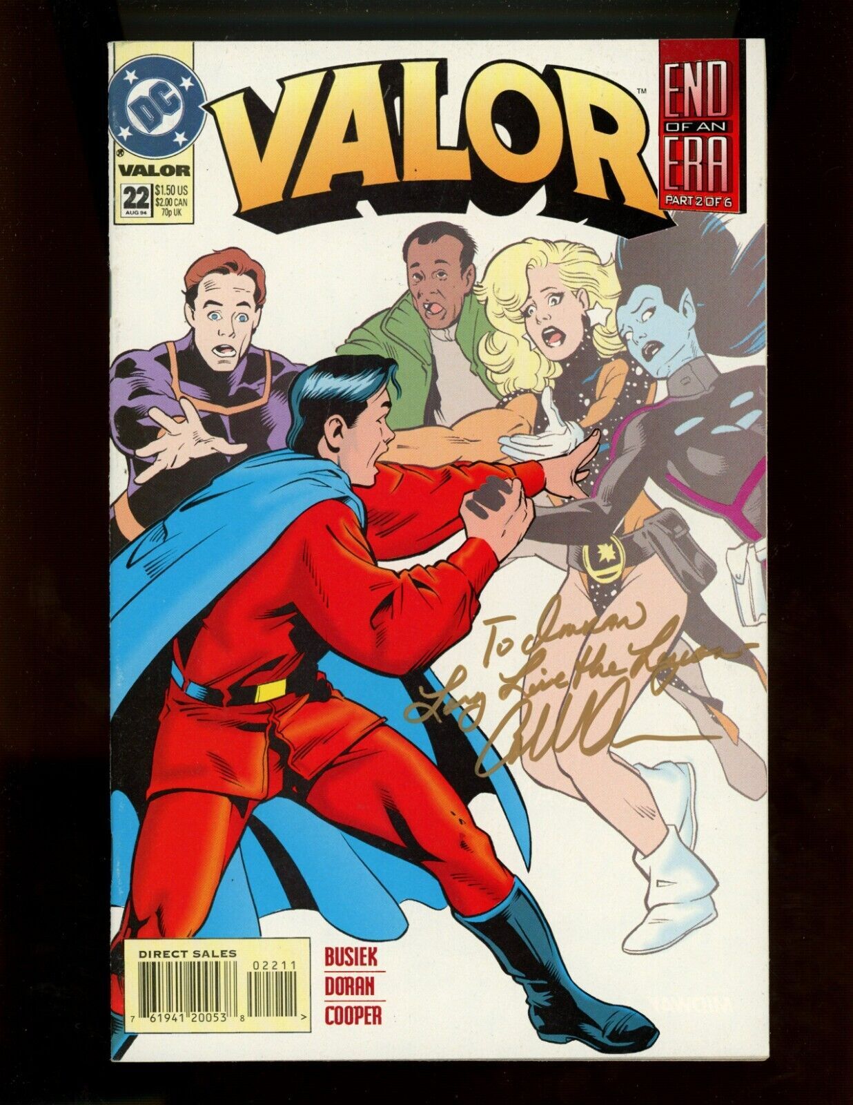 (1994) Valor #22 - Signed by Colleen Doran! (8.5/9.0) | Comic Books ...