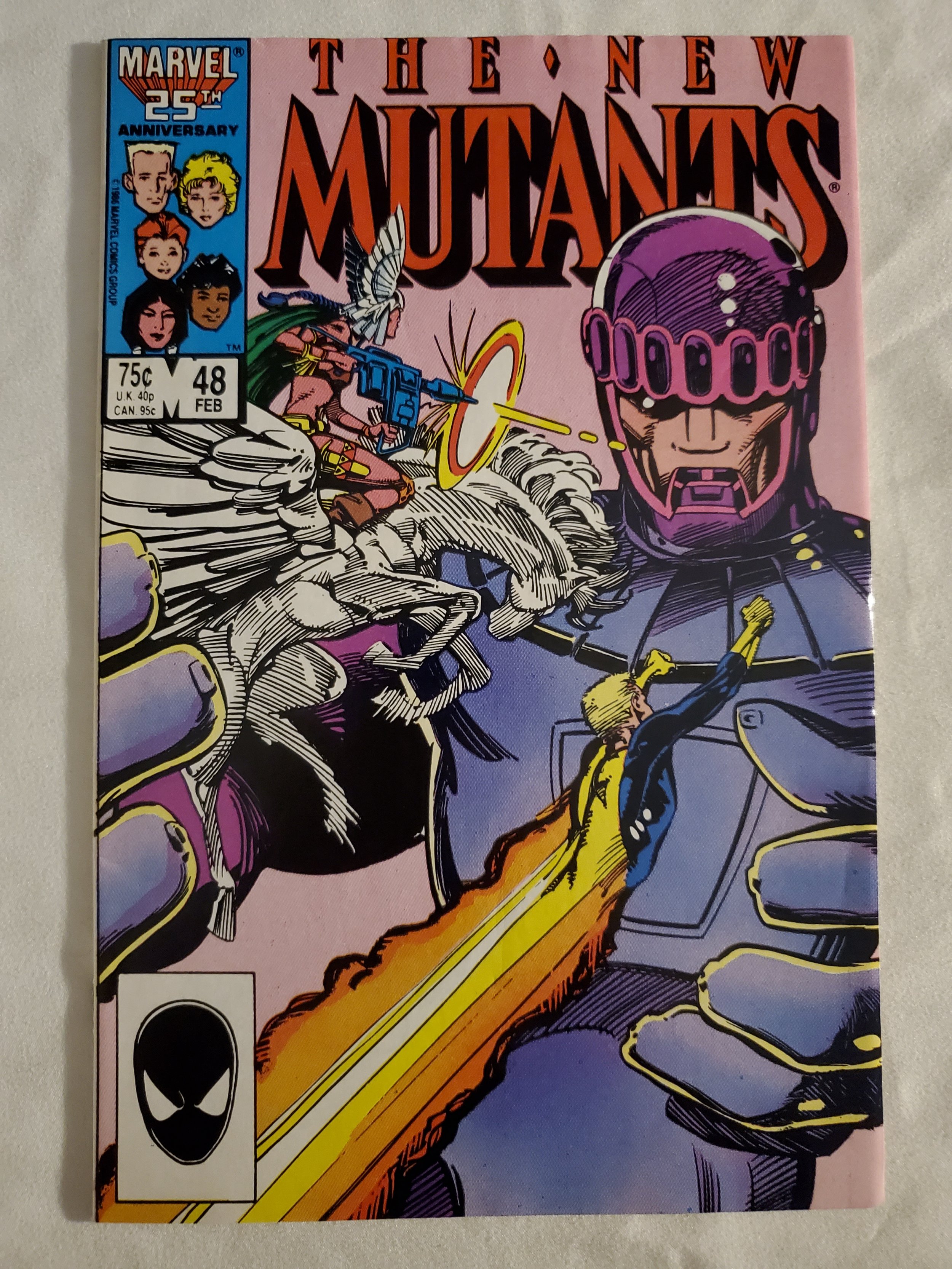 New Mutants 48 Very Fine+ Cover art by Barry Windsor-Smith | Comic ...