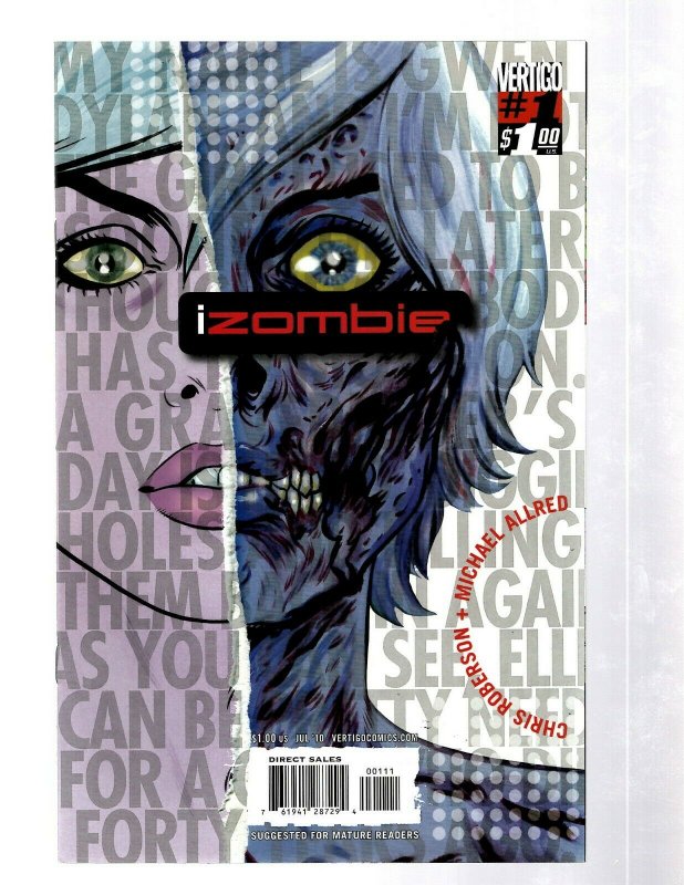 I Zombie # 1 NM 1st Print DC Comic Book CW TV Series 1st Appearance ...