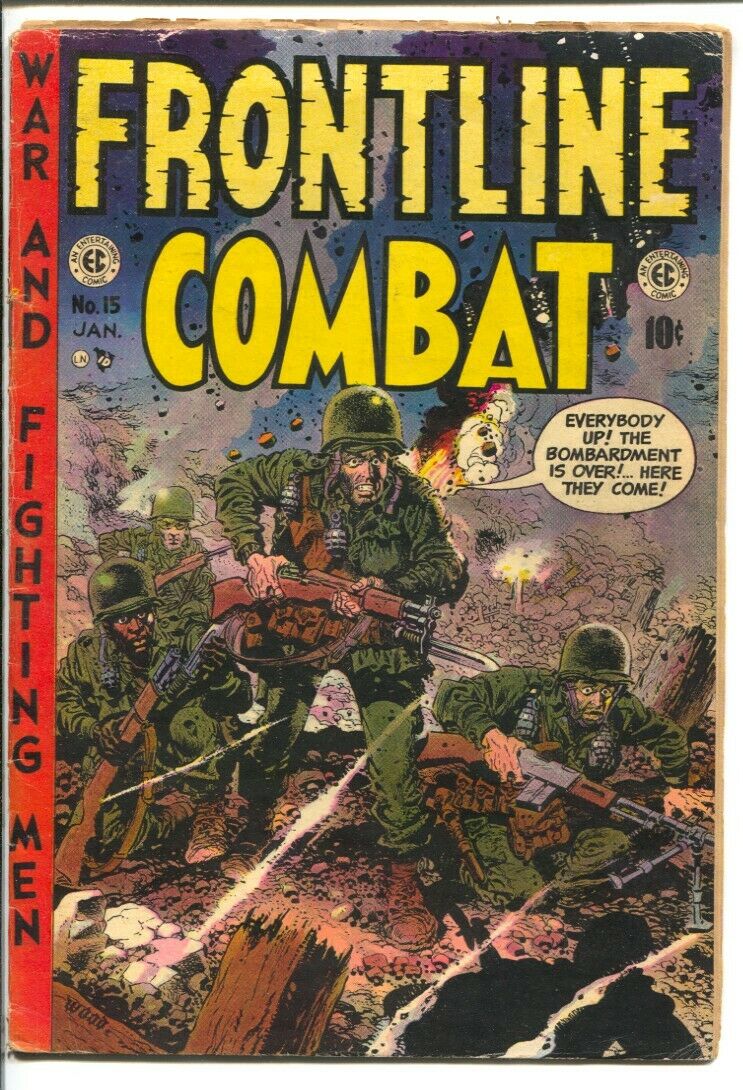 Frontline Combat #15 1954-EC-Wally Wood cover-John Severin-George Evans ...