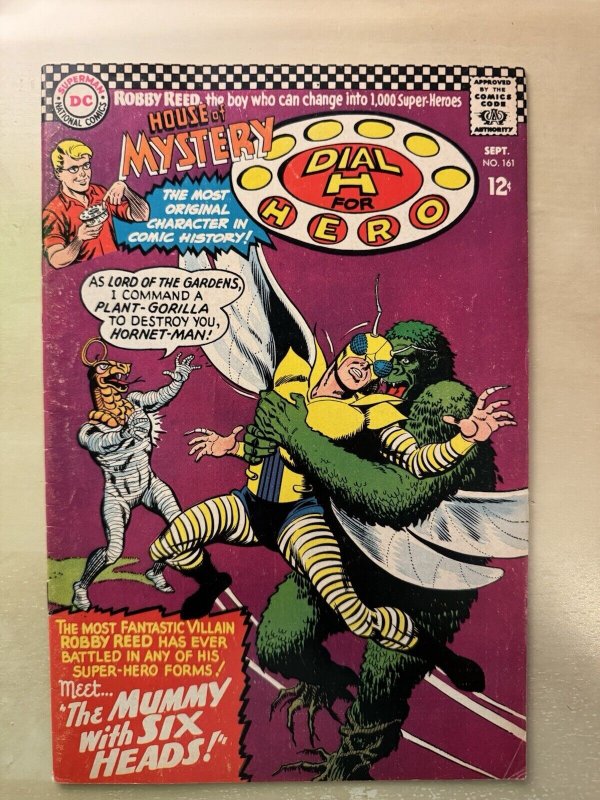 House Of Mystery (DC Comics 1966) #161 “The Mummy With Two Heads!” [VG ...