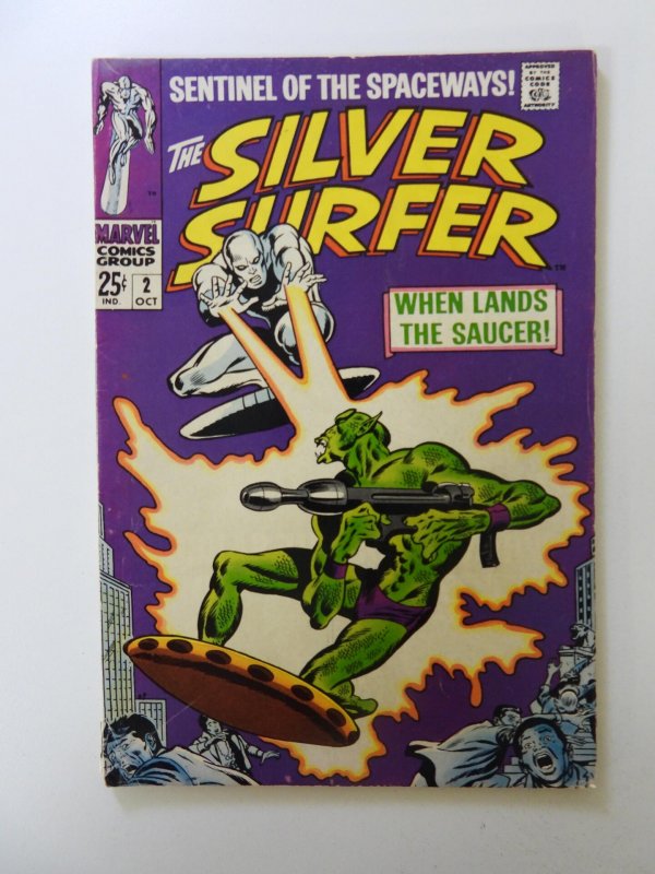 The Silver Surfer #2 1st appearance of Badoon VG+ condition 1" spine ...