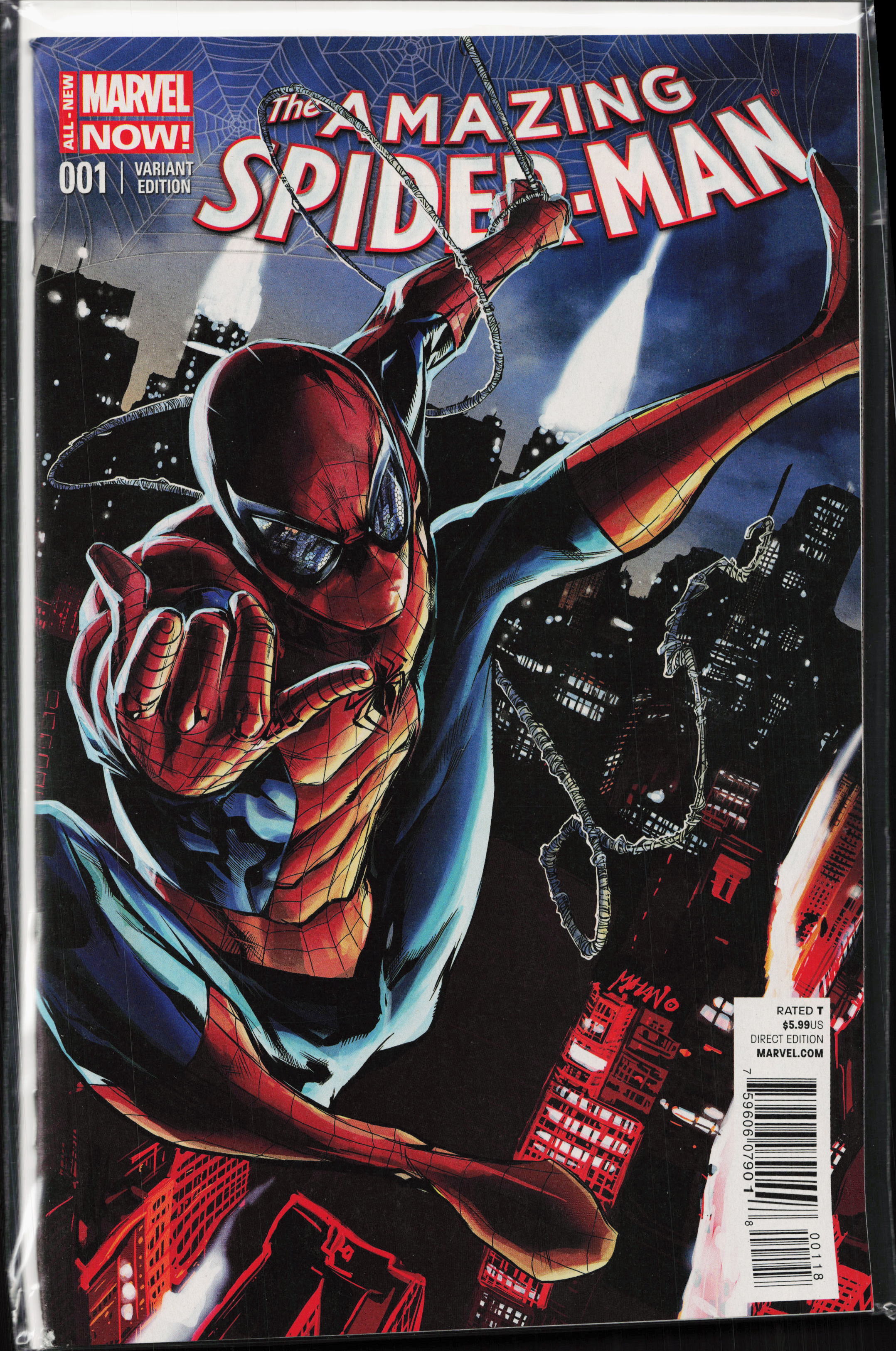 The Amazing Spider-Man #1 Mhan Cover (2014) Spider-Man [Key Issue ...