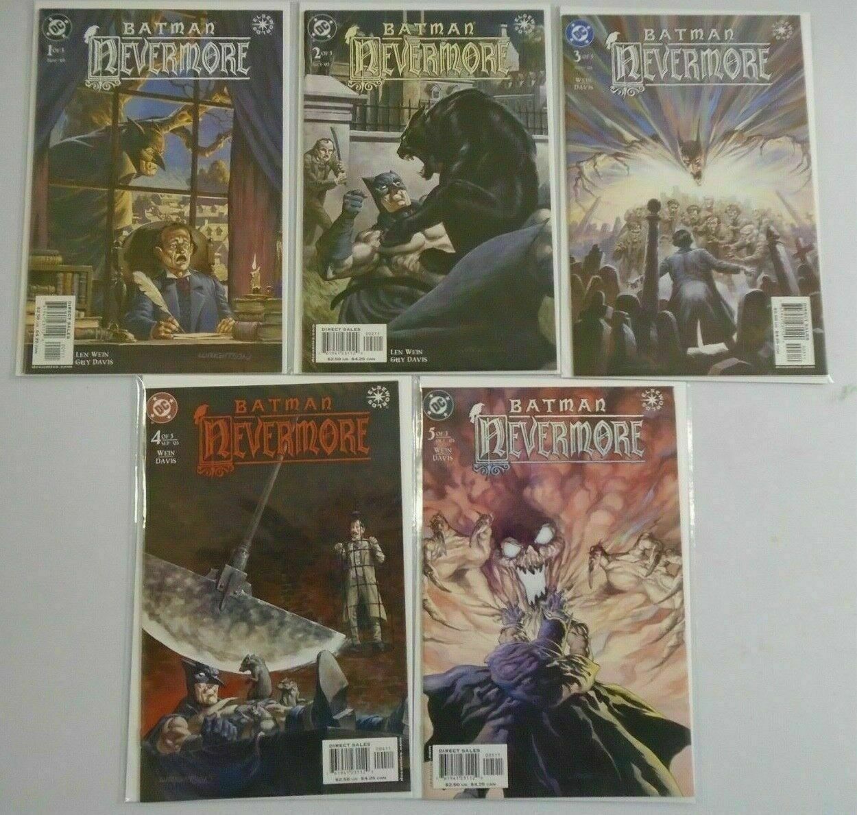 Batman Nevermore set:#1-5 8.0 VF (2003) | Comic Books - Modern Age, DC ...