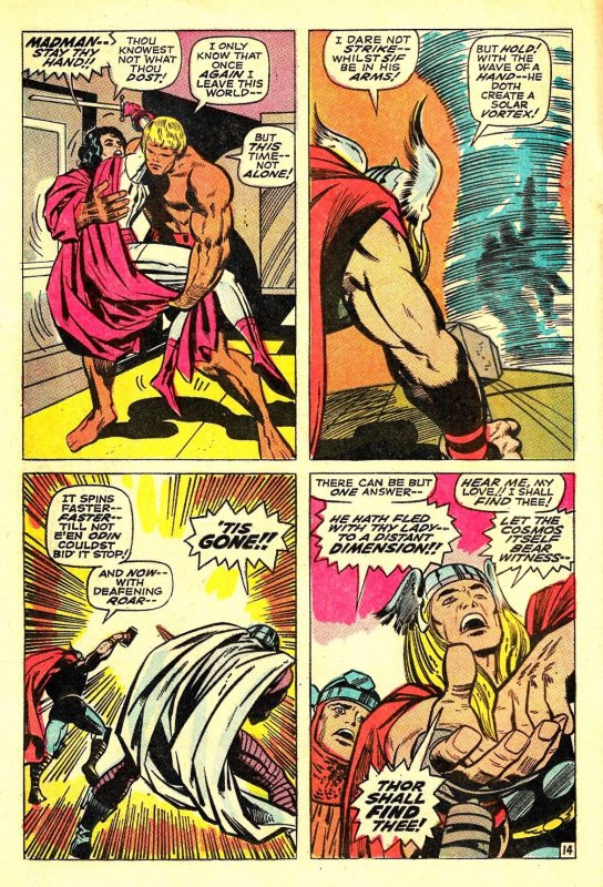 THOR #165 (June1969) 6.0 FN JACK KIRBY! 1st Full Appearance HIM! (pre ...