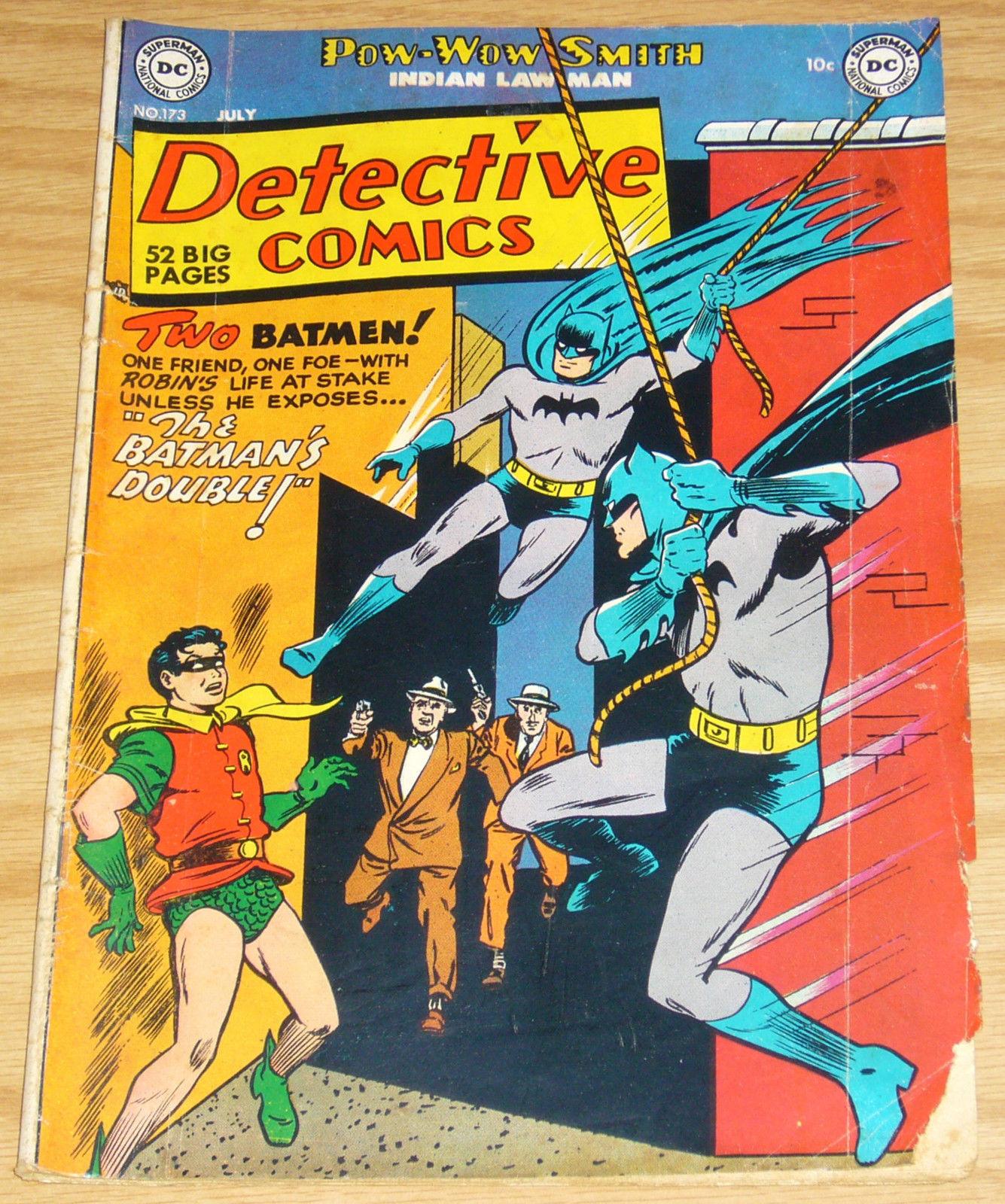 Detective Comics #173 july 1951 - batman & robin - pow-wow smith indian ...