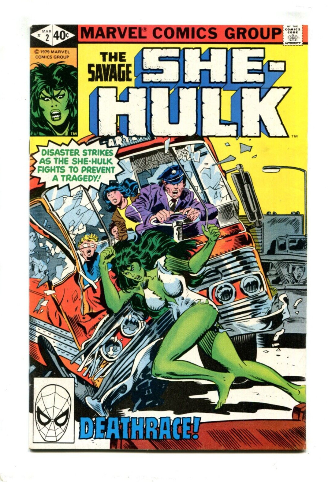 Savage She-Hulk #2 - John Buscema Cover+Art/2nd App She-Hulk (6.0/6.5 ...