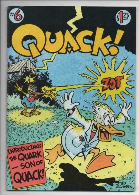 QUACK #1 2 3 4 5 6, VF, Dave Stevens Frank Brunner Sergio Aragones 1976 ...