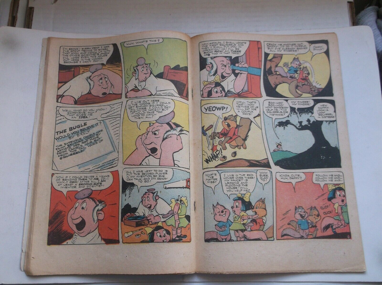 Standard Comics: Goofy Comics #26, Early Frank Frazetta's Art, 1947, VG ...