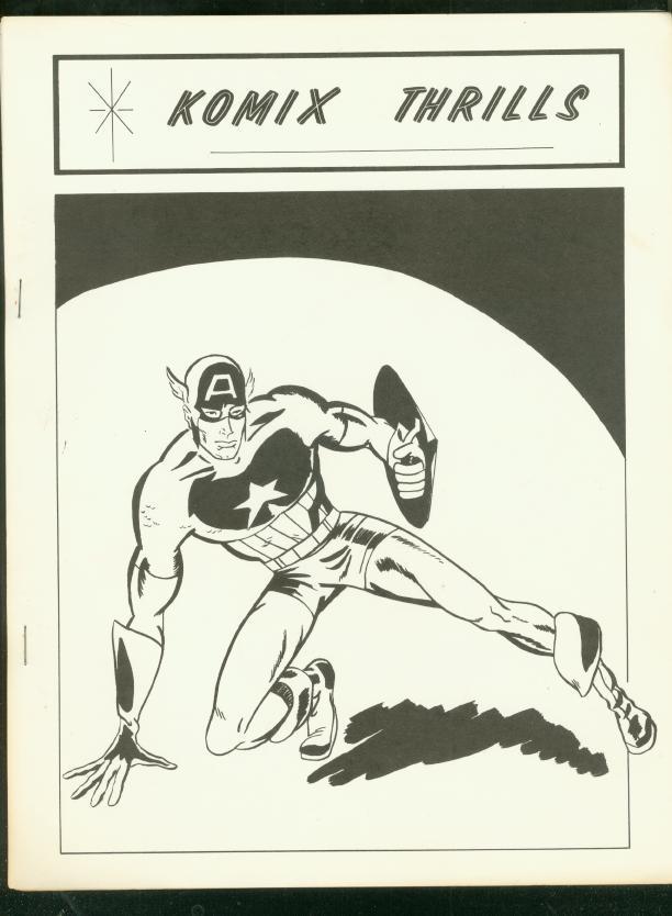 Komix Thrills #1-Rare First Issue Comic Fanzine-1964-Vf VF | Comic ...