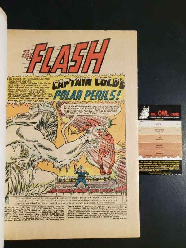 Flash #150 (1965) VG- (3.5) "Captain Cold's Polar Perils!"| | Comic ...