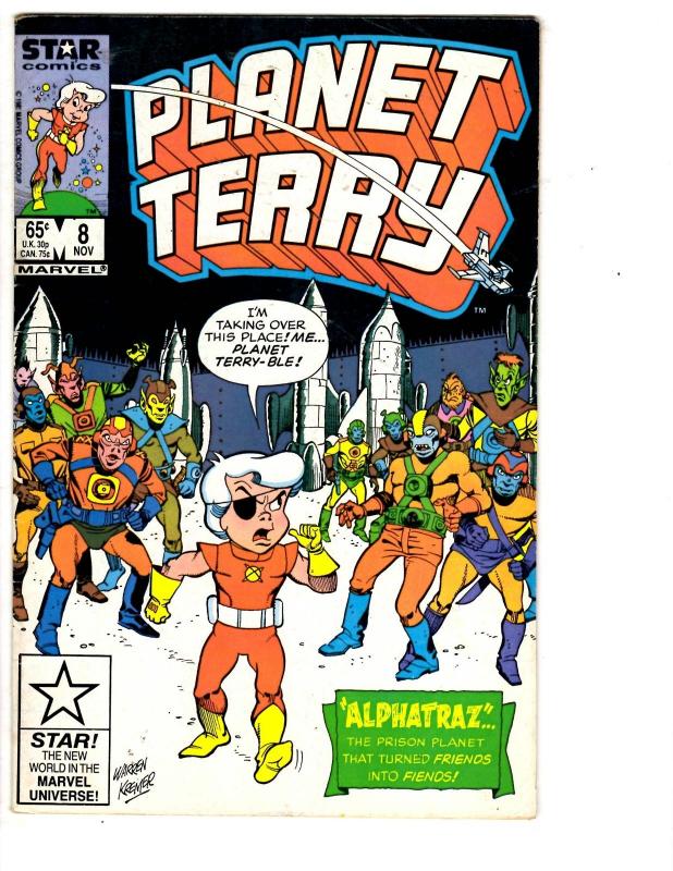 2 Planet Terry Star/Marvel Comic Books # 8 11 Cartoon Dave Manak Kremer ...