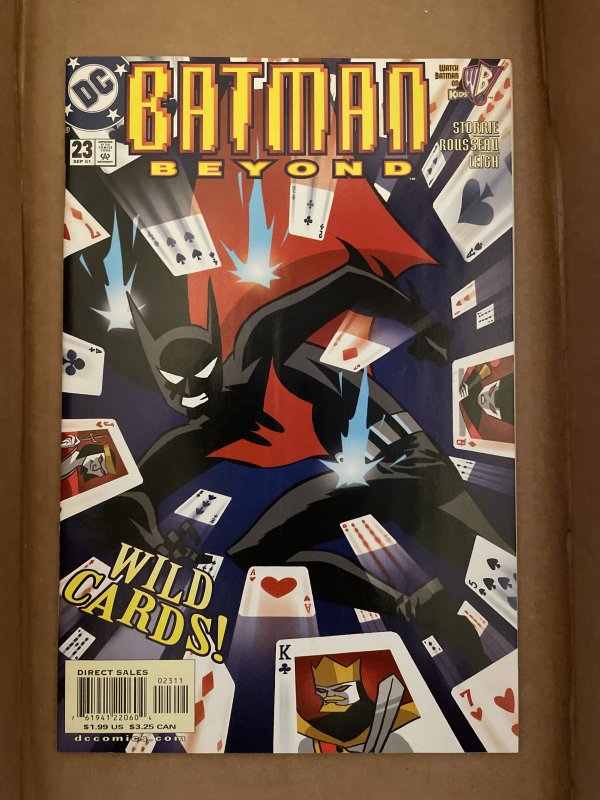 Batman Beyond #23 NM (1999) 1st Full Appearance True Royal Flush Gang ...
