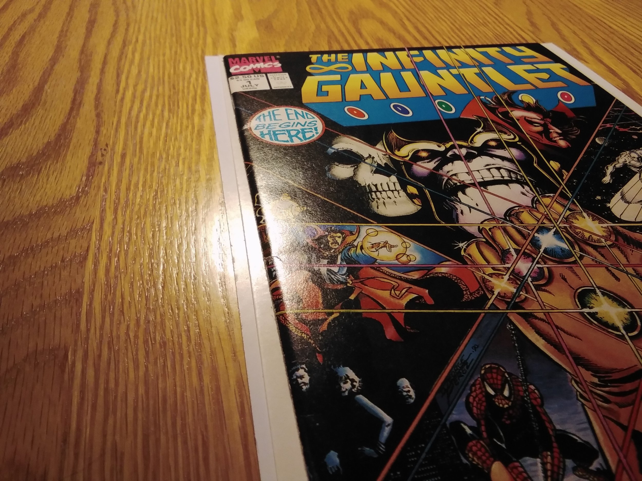 The Infinity Gauntlet #1 (1991) | Comic Books - Copper Age, Marvel ...