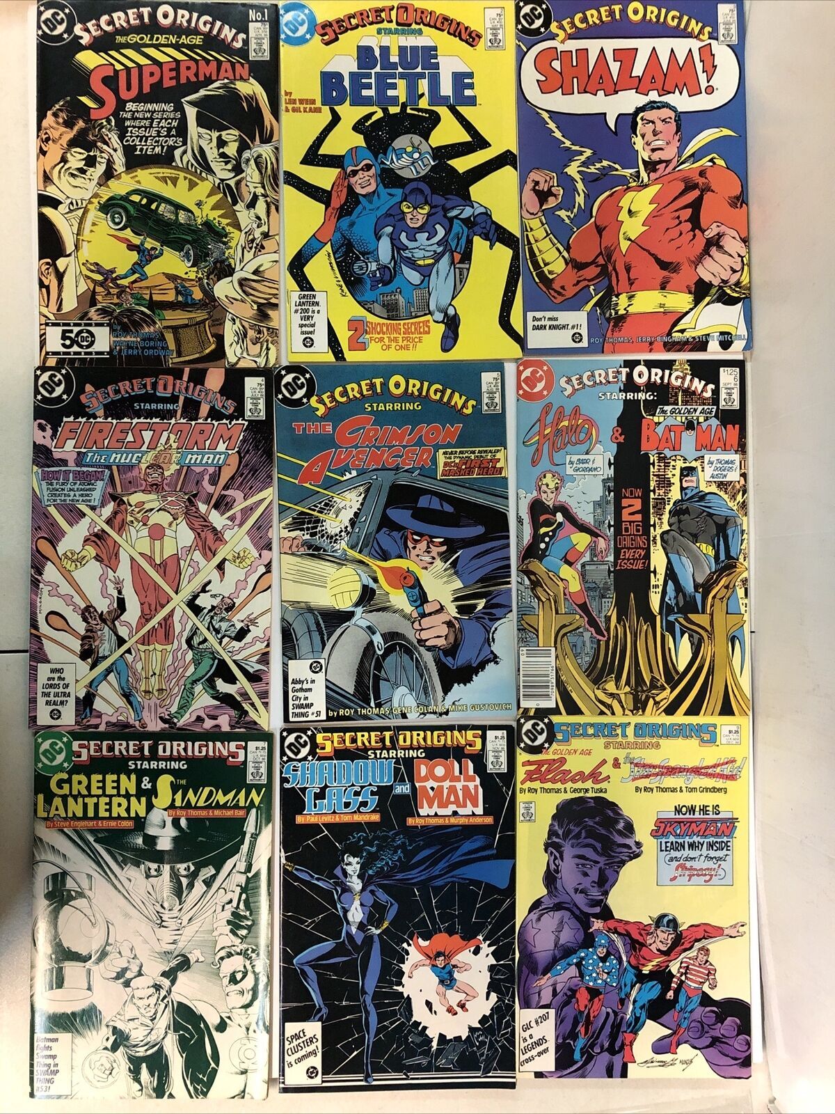 Secret Origins (1986) Complete Set # 1-50 & Annual 87-88-89 & Special ...