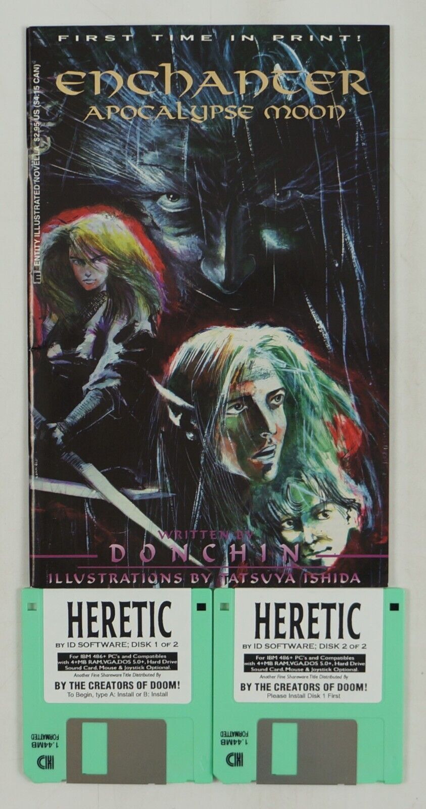 Enchanter: Apocalypse Moon / Heretic Bundle Pack with video game from ...