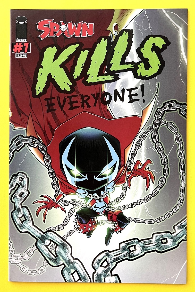 Spawn Kills Everyone 1 Kirby Variant Cover (2016) B2 | Comic Books - Modern Age, Image Comics ...