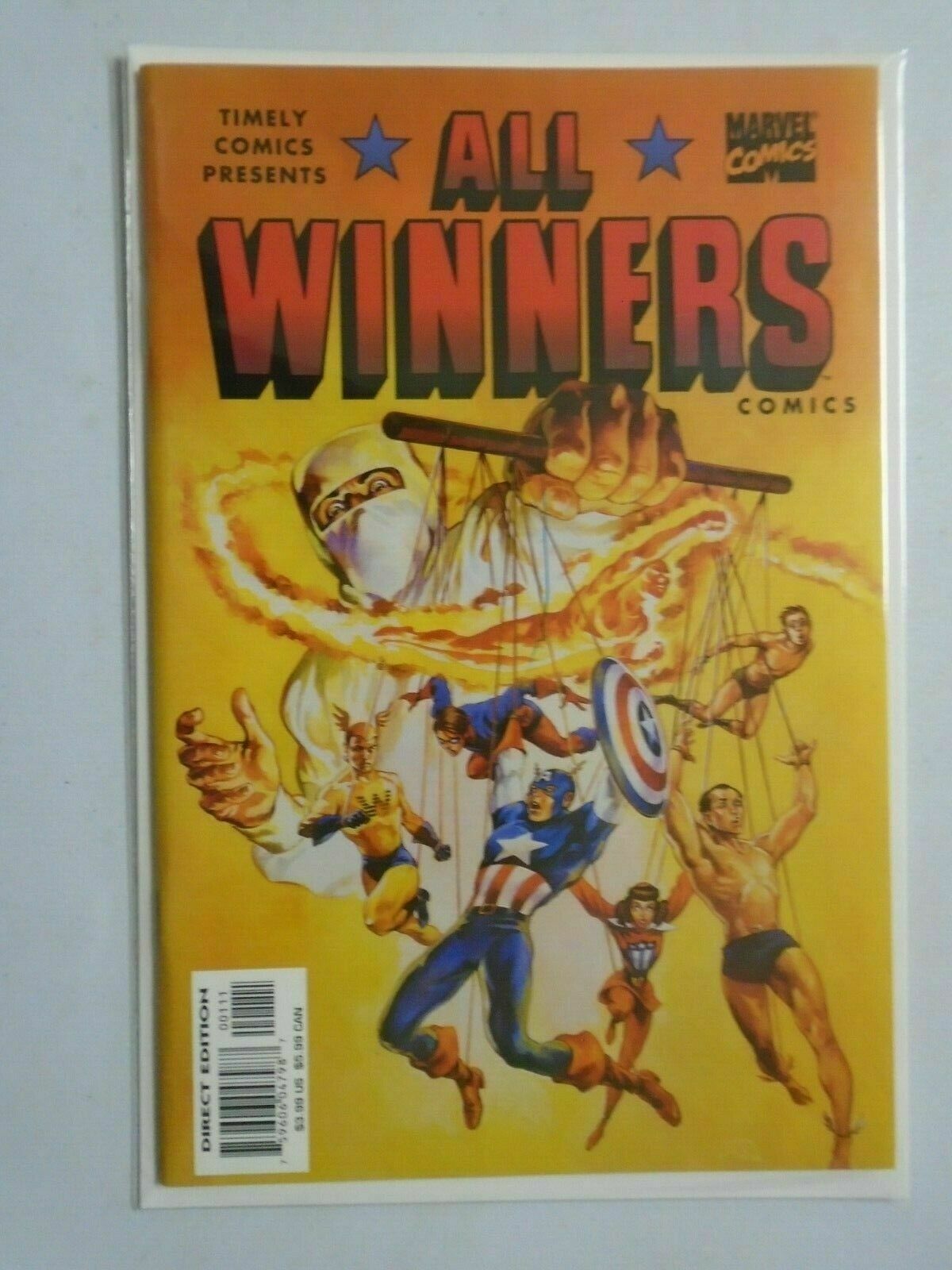 Timely Comics Presents All Winners Comics #1 Direct Edition 8.0 VF ...