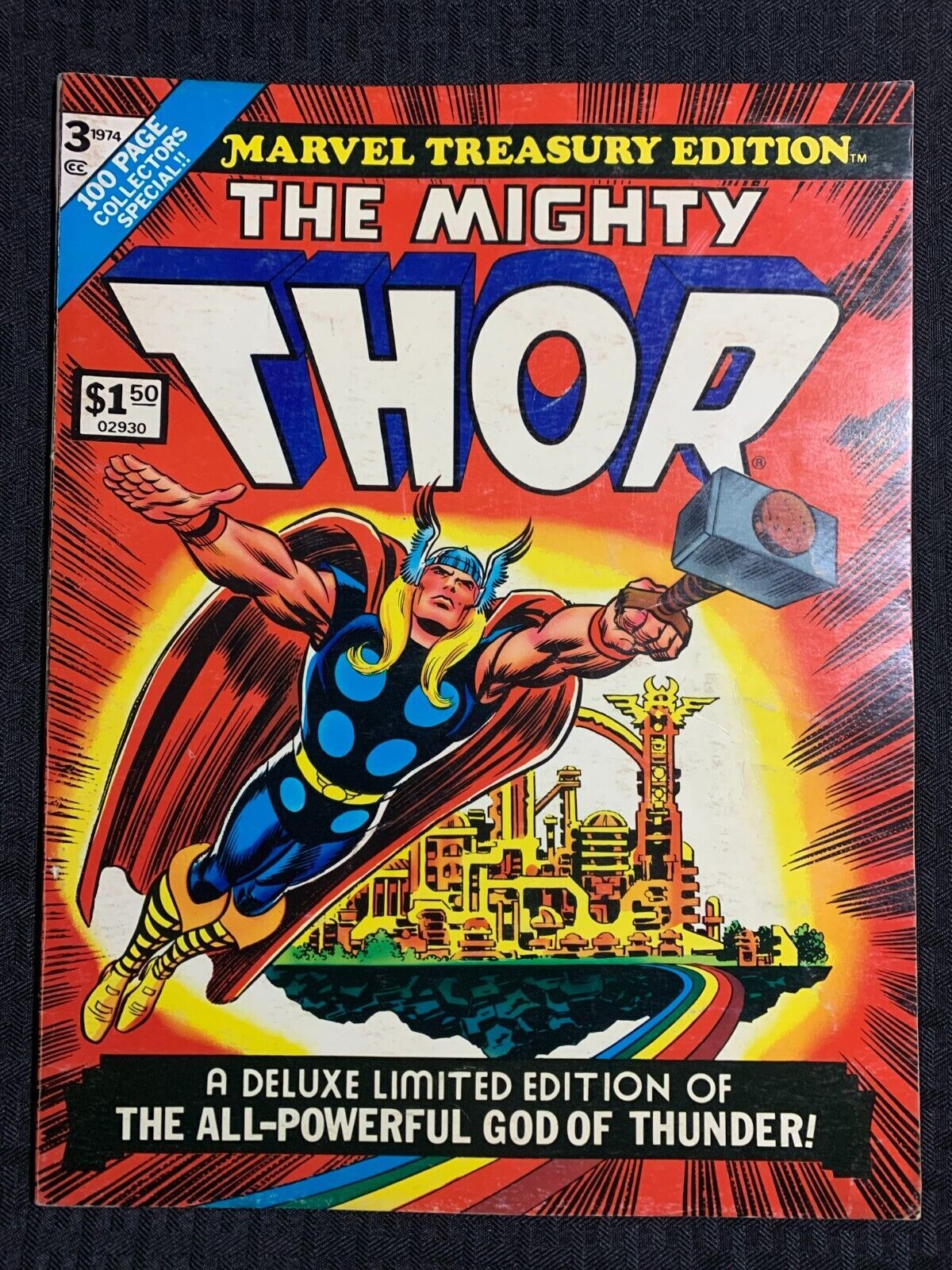 1974 THE MIGHTY THOR Marvel Treasury #3 VG+ 4.5 Jack Kirby / Hercules | Comic Books - Bronze Age ...
