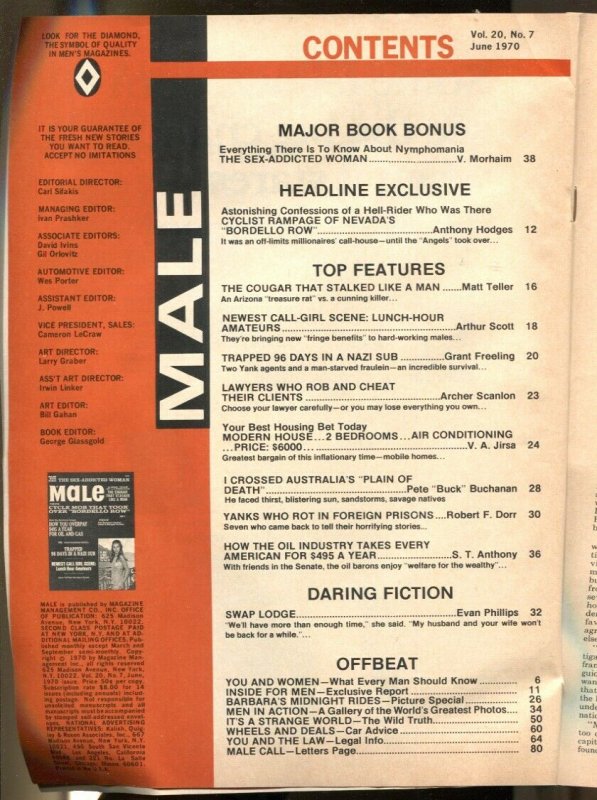 Male 7/1970-Atlas-Earl Norem-Gil Cohen-Samson Pollen-pulp thrills ...