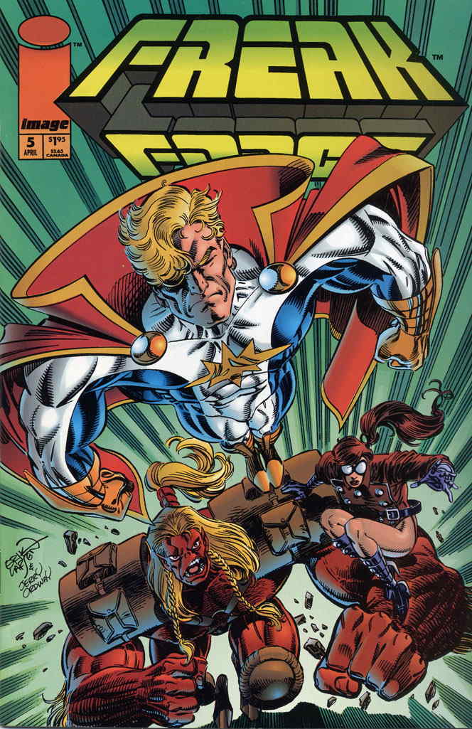 Freak Force #5 VF ; Image | Erik Larsen - Mighty Man | Comic Books - Modern Age, Image Comics ...
