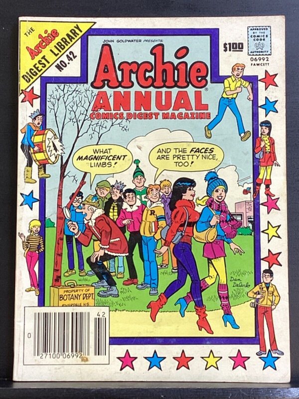 Archie Annual Comics Digest Magazine #42 Fawcett Radio Comics 1983 Dan ...