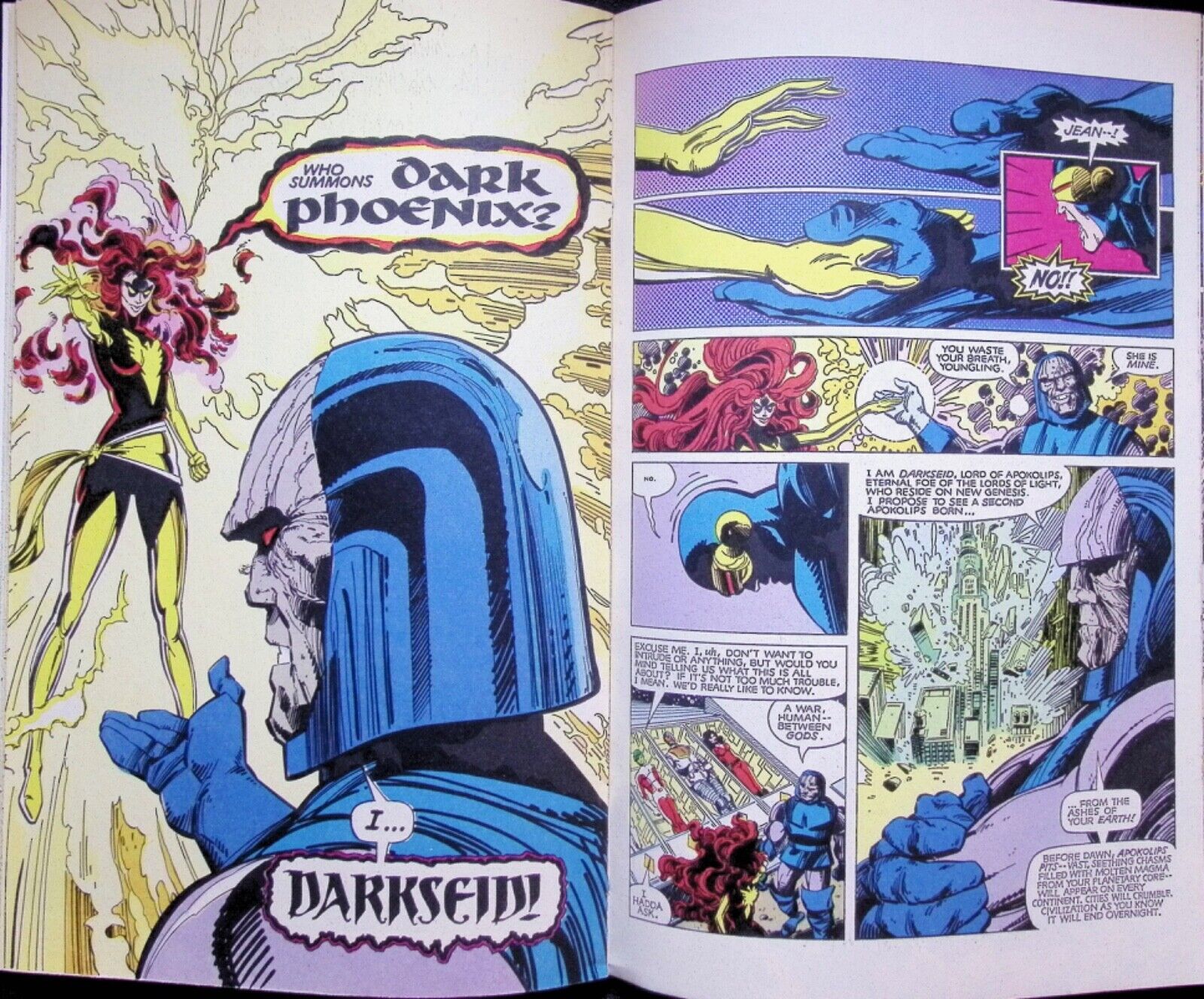 X-MEN AND THE NEW TEEN TITANS Marvel and DC Present Comic — 1982 ...