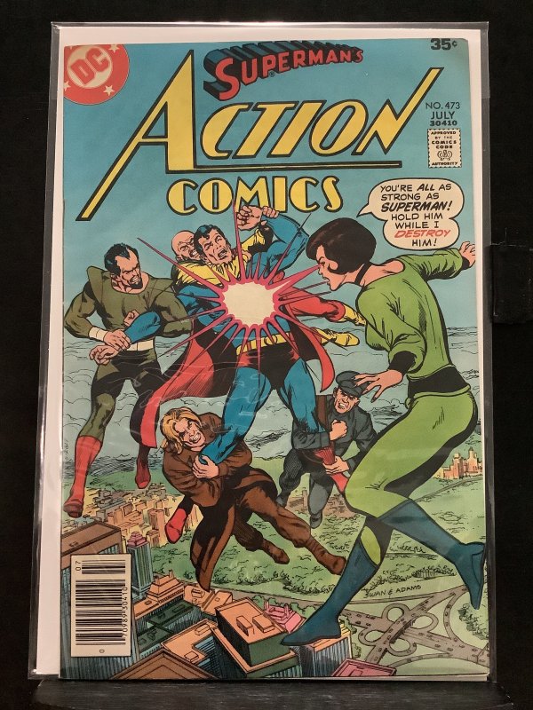 Action Comics #473 (1977) | Comic Books - Bronze Age, DC Comics ...