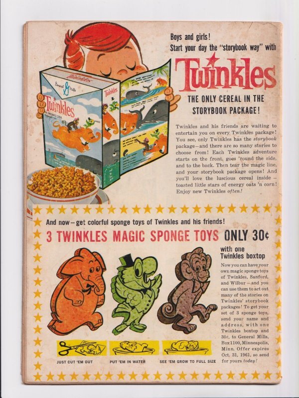 Four Color #1199 Walt Disney's Absent Minded Professor Dell Comic 1961 ...