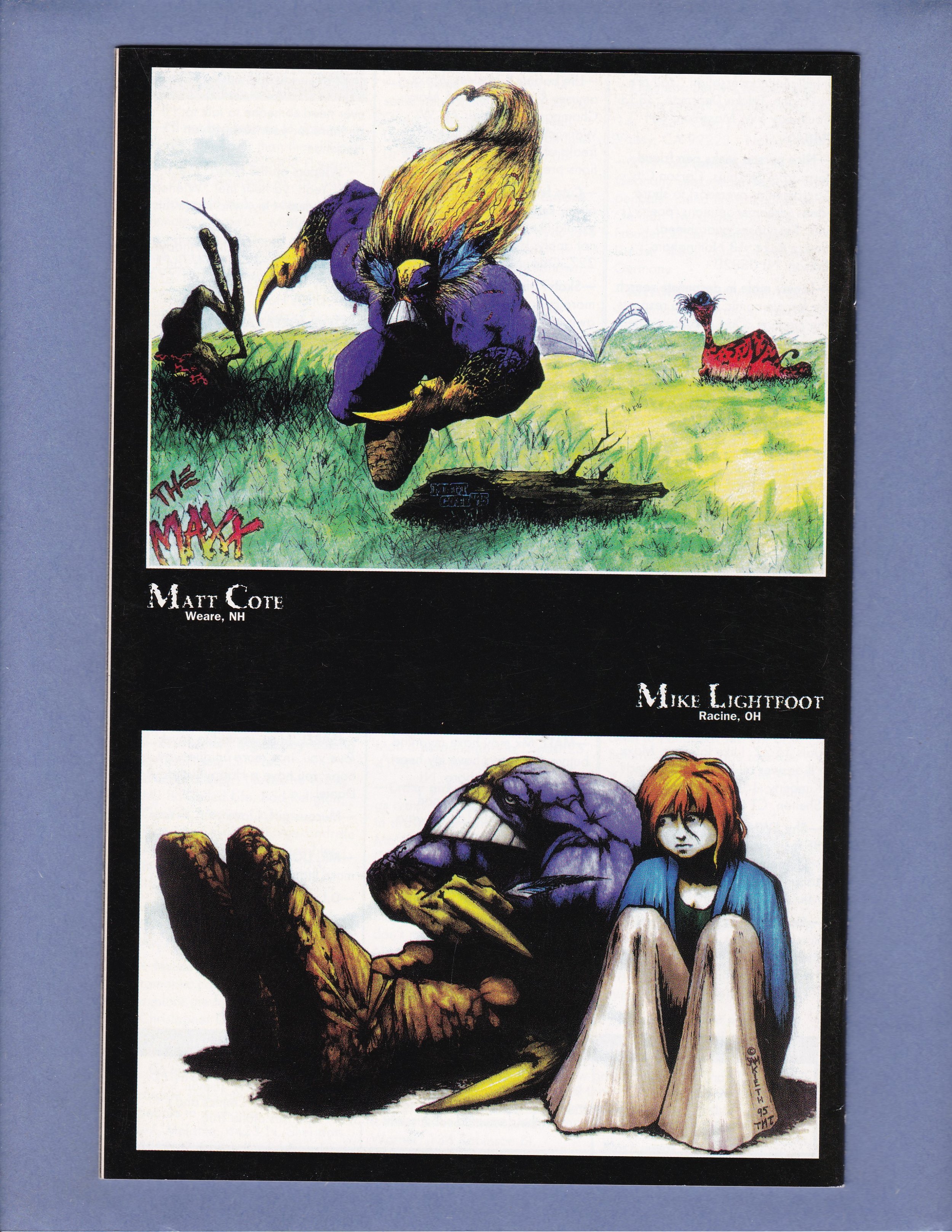 Maxx #20 VF Sam Keith Front/Back Cover Scans Image 1995 | Comic Books ...