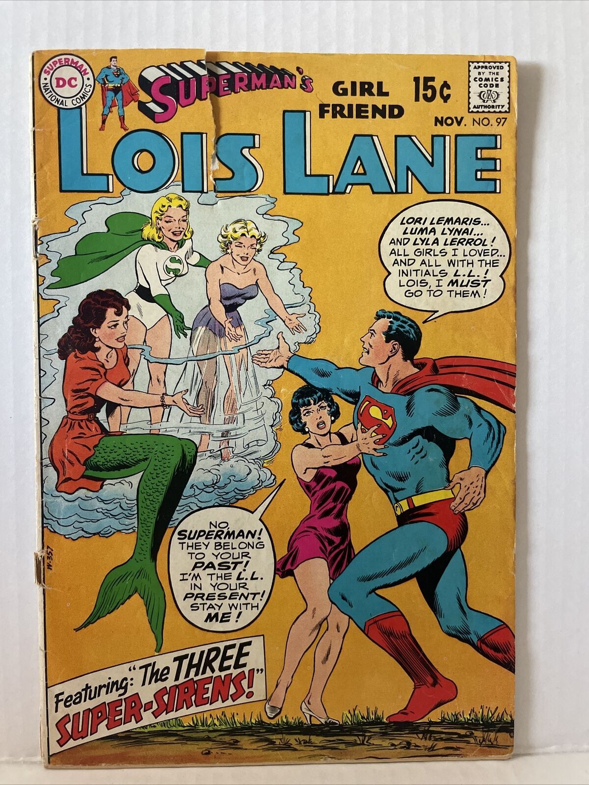 Superman’s Girlfriend Lois Lane #97 | Comic Books - Silver Age, DC ...