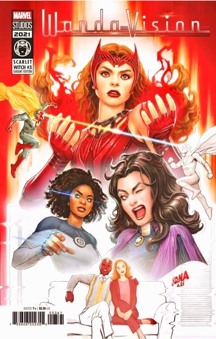 SCARLET WITCH #3 Hot! WANDA VISION Exclusive 2Pack Variant NAKAYAMA ...