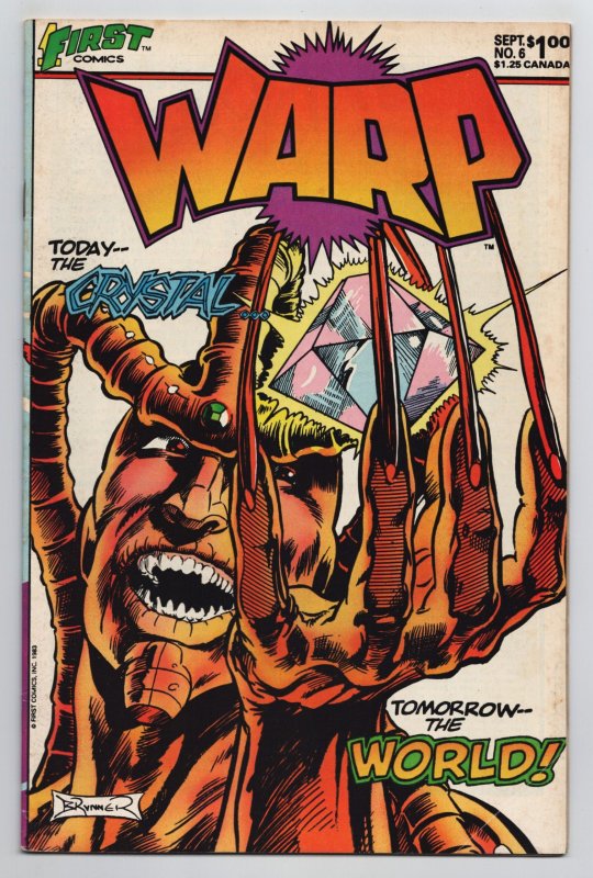 Warp #6 (First Comics, 1983) VG/FN | Comic Books - Modern Age / HipComic