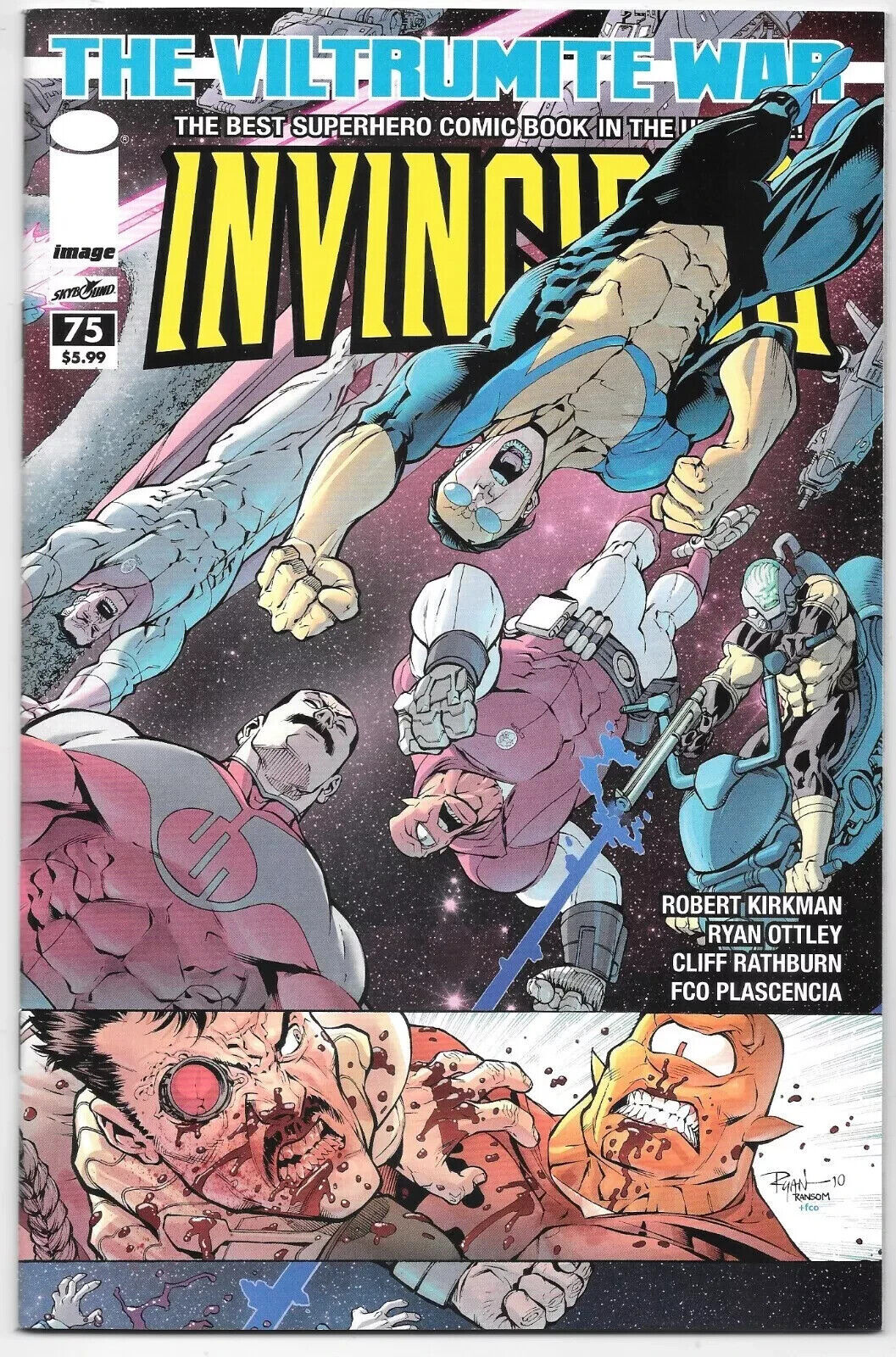 (2009) Robert Kirkman INVINCIBLE #75! Rare! | Comic Books - Modern Age ...
